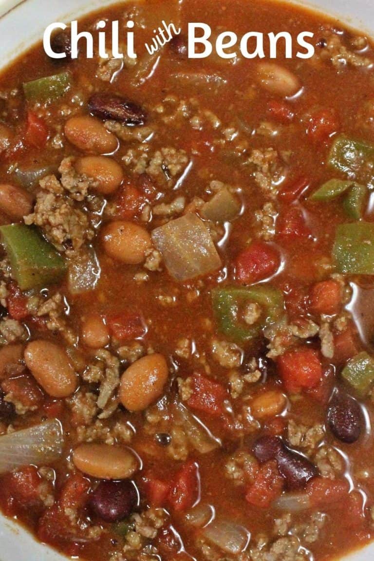 Chili with Beans - Mindy's Cooking Obsession