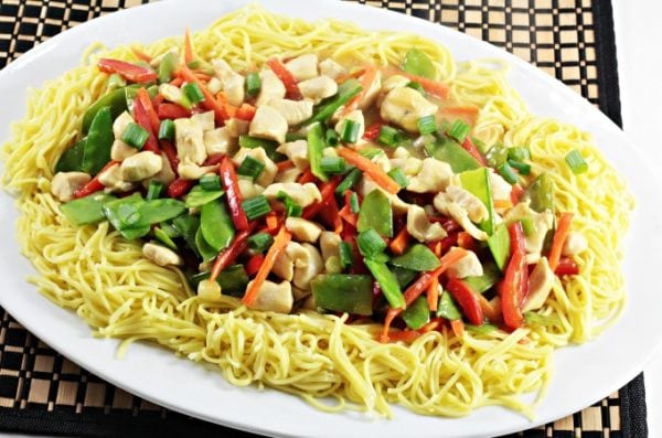 Lemon Chicken Chow Mein - Mindy's Cooking Obsession