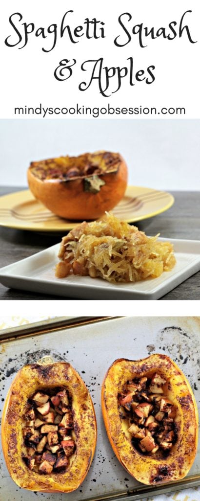 Spaghetti Squash & Apples - Mindy's Cooking Obsession