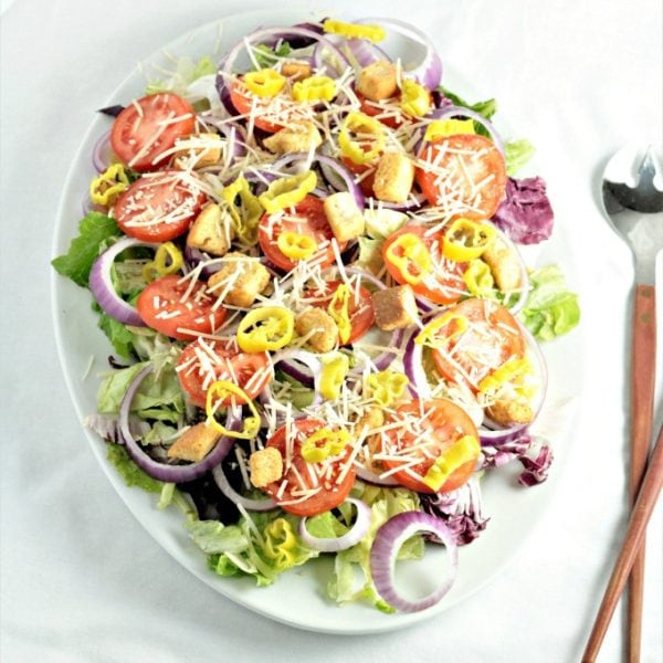 Italian Style Salad - Mindy's Cooking Obsession