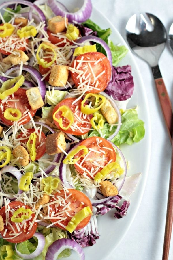 Italian Style Salad - Mindy's Cooking Obsession