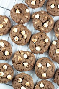 Double White Chocolate Chip Cookies - Mindy's Cooking Obsession