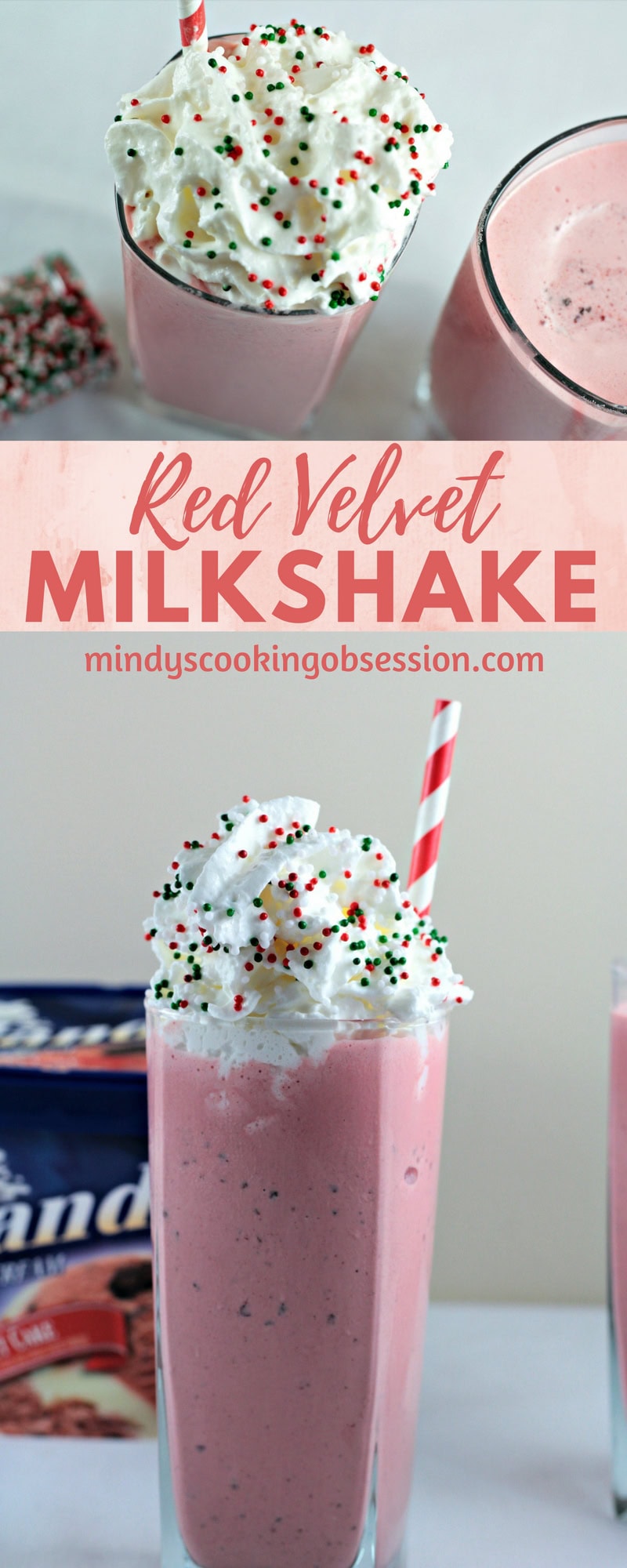Red Velvet Milkshake - Mindy's Cooking Obsession
