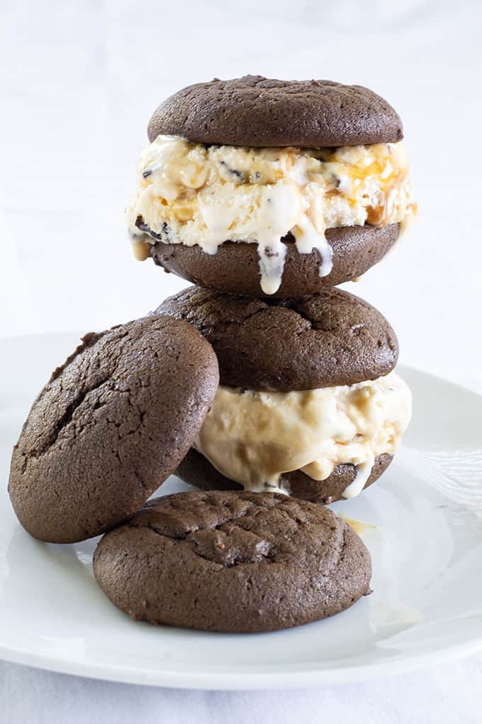 Mini Ice Cream Sandwiches - Mindy's Cooking Obsession