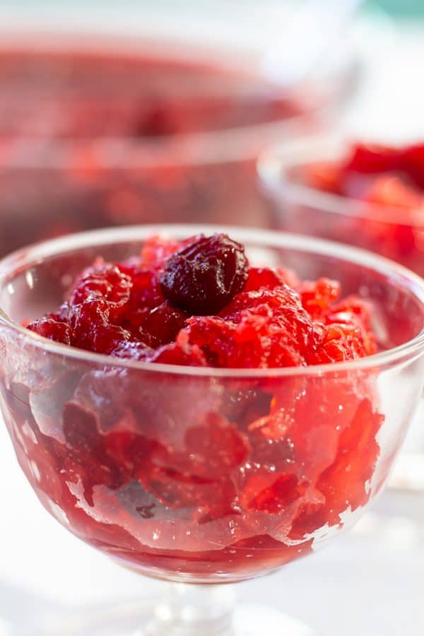 Cranberry Raspberry Jello Salad - Mindy's Cooking Obsession
