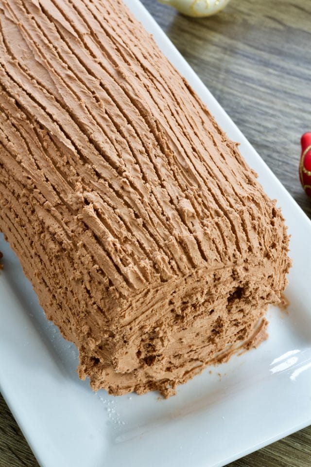 Chocolate Yule Log - Mindy's Cooking Obsession