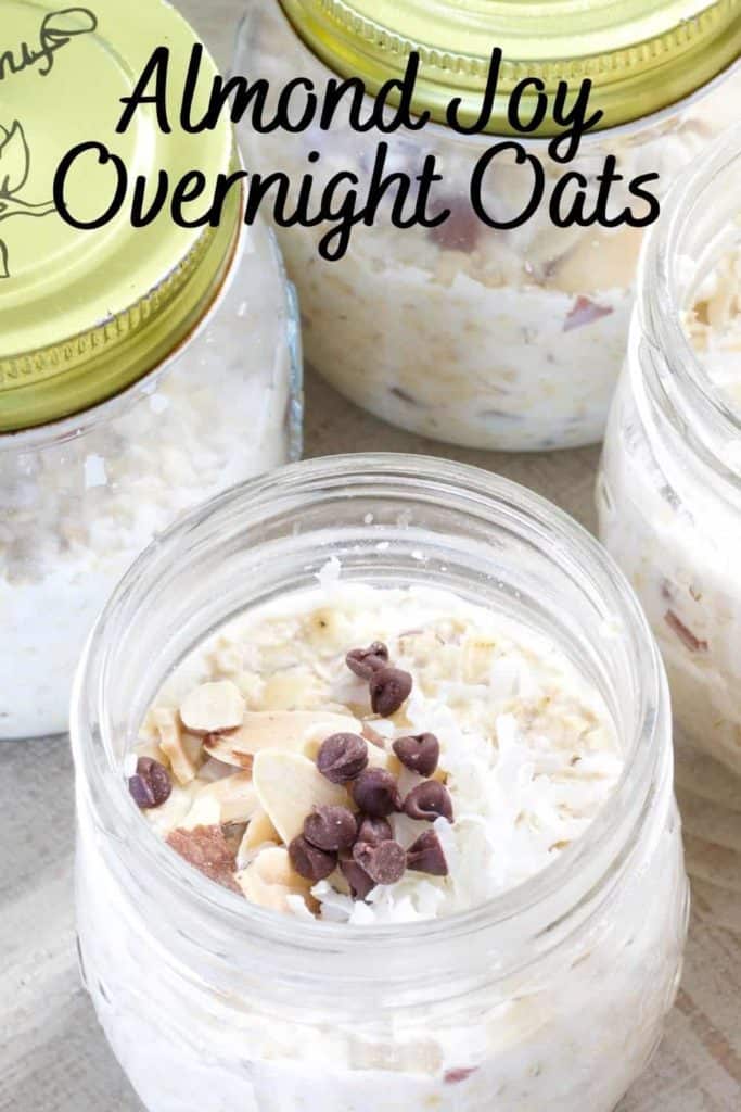 Almond Joy Overnight Oats - Mindy's Cooking Obsession