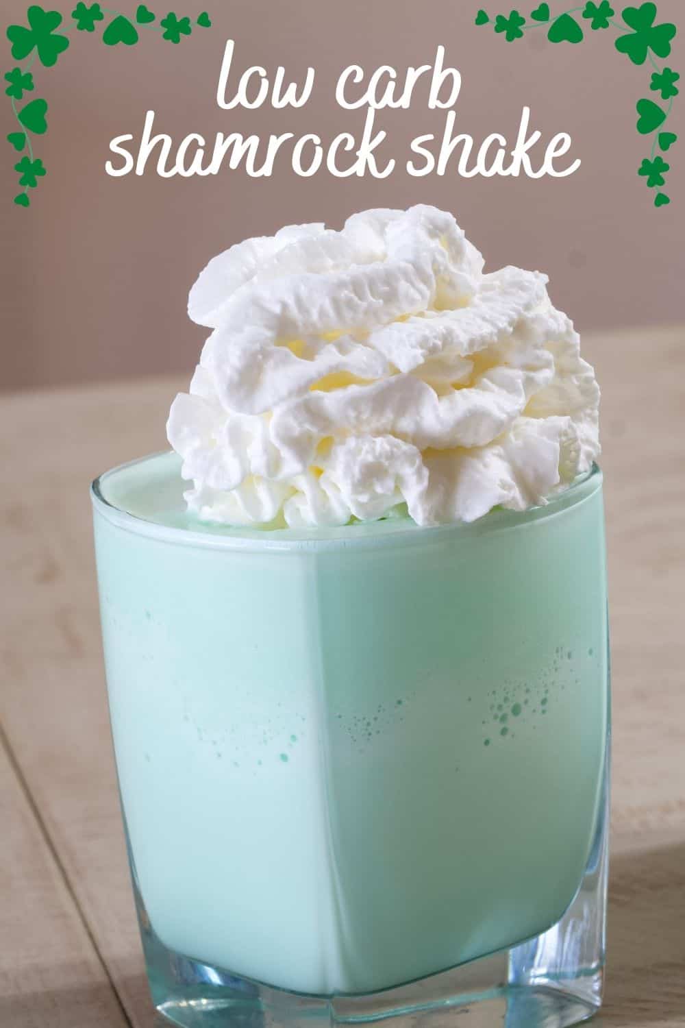 Low Carb Shamrock Shake - Mindy's Cooking Obsession