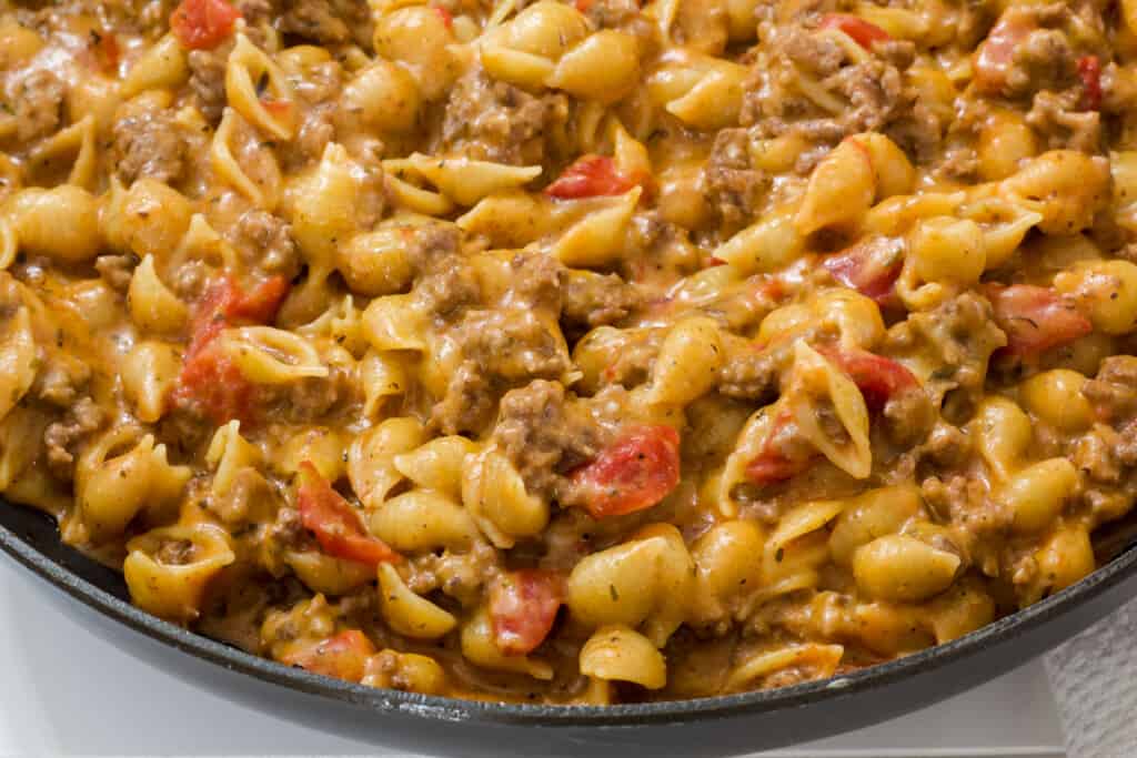 Hamburger Helper Italian Shells - Mindy's Cooking Obsession
