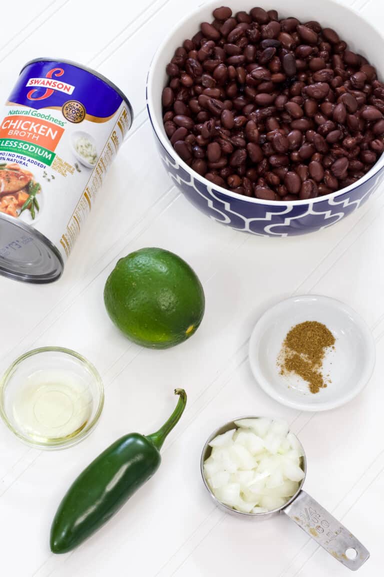 Mexican Black Beans (with canned beans) - Mindy's Cooking Obsession