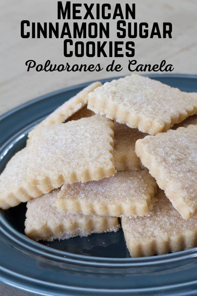 Mexican Cinnamon Sugar Cookies - Polvorones de Canela - Mindy's Cooking ...