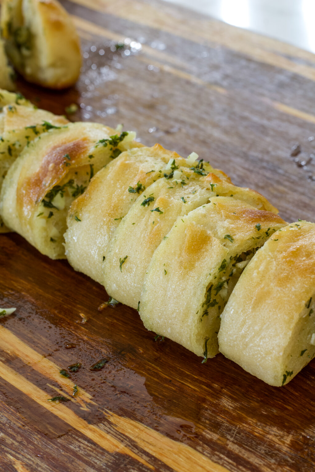 Baguette Garlic Bread - Mindy's Cooking Obsession