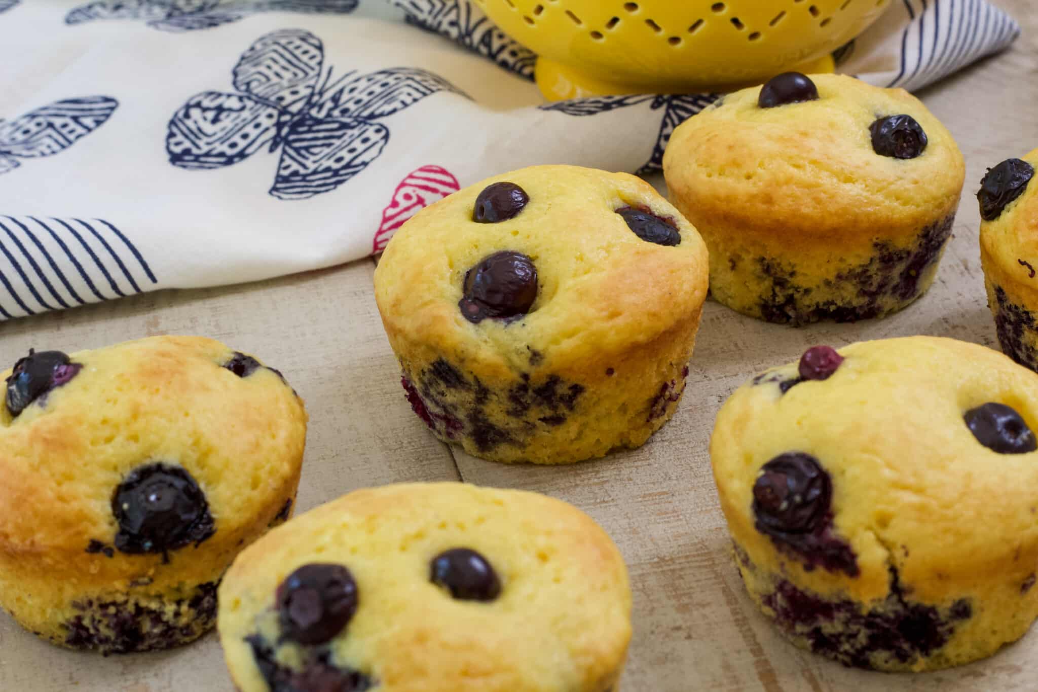 Cake Mix Blueberry Muffins - Mindy's Cooking Obsession