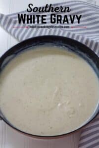 Southern White Country Gravy - Mindy's Cooking Obsession