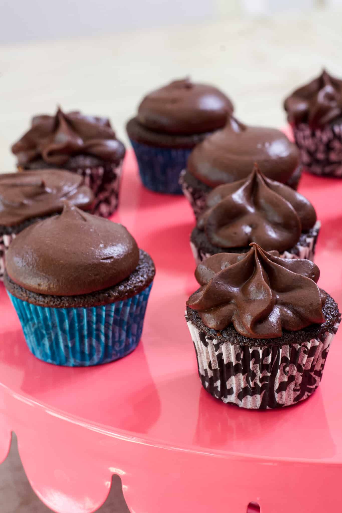 Mini Chocolate Cupcakes - Mindy's Cooking Obsession