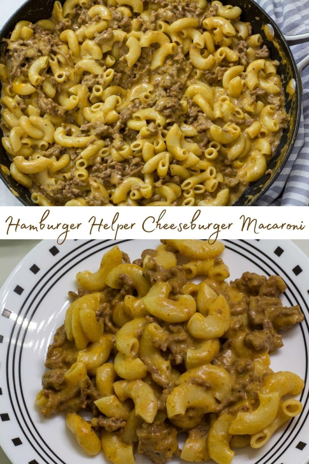 Hamburger Helper Cheeseburger Macaroni - Mindy's Cooking Obsession