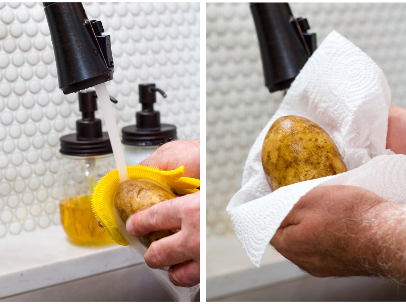 How to Cut Potato Wedges - Mindy's Cooking Obsession