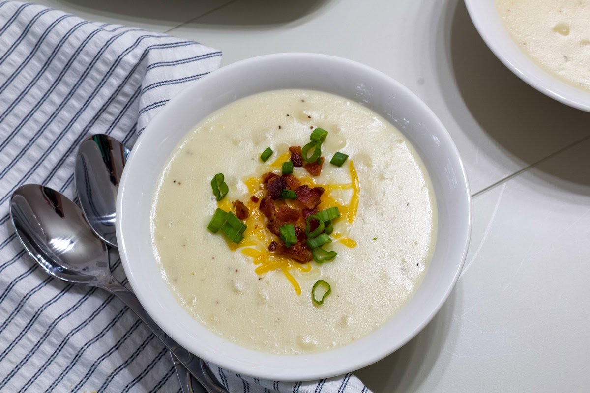 15-Minute Outback Potato Soup - Mindy's Cooking Obsession