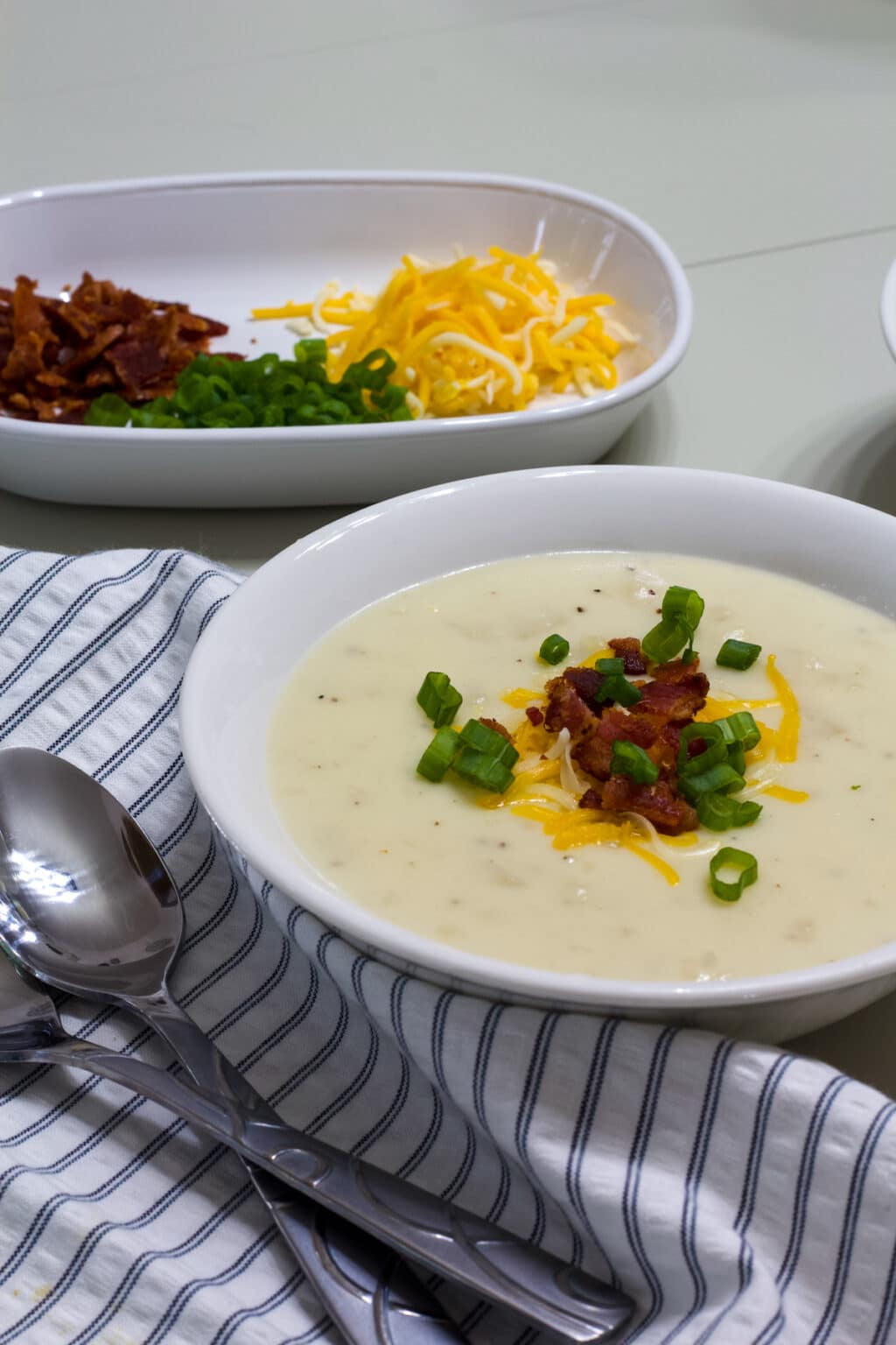 15-Minute Outback Potato Soup - Mindy's Cooking Obsession