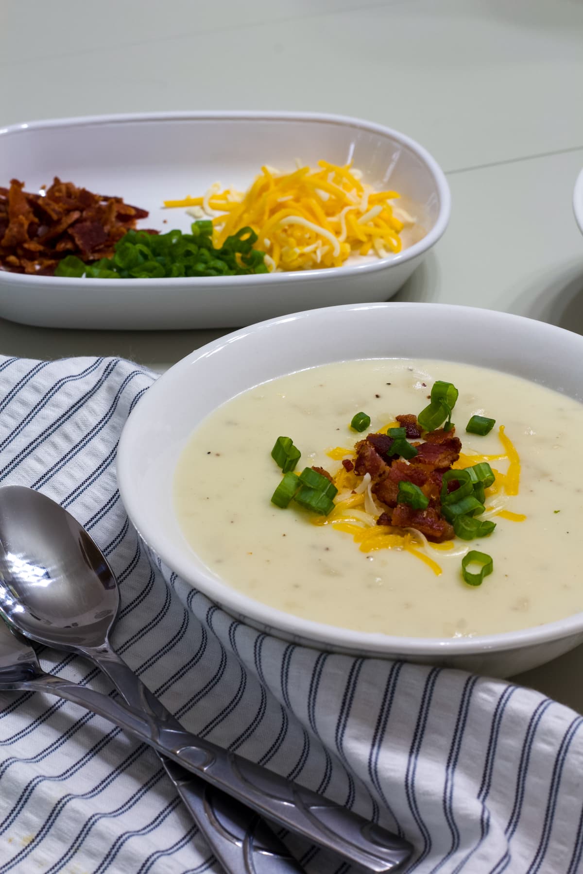 15-Minute Outback Potato Soup - Mindy's Cooking Obsession