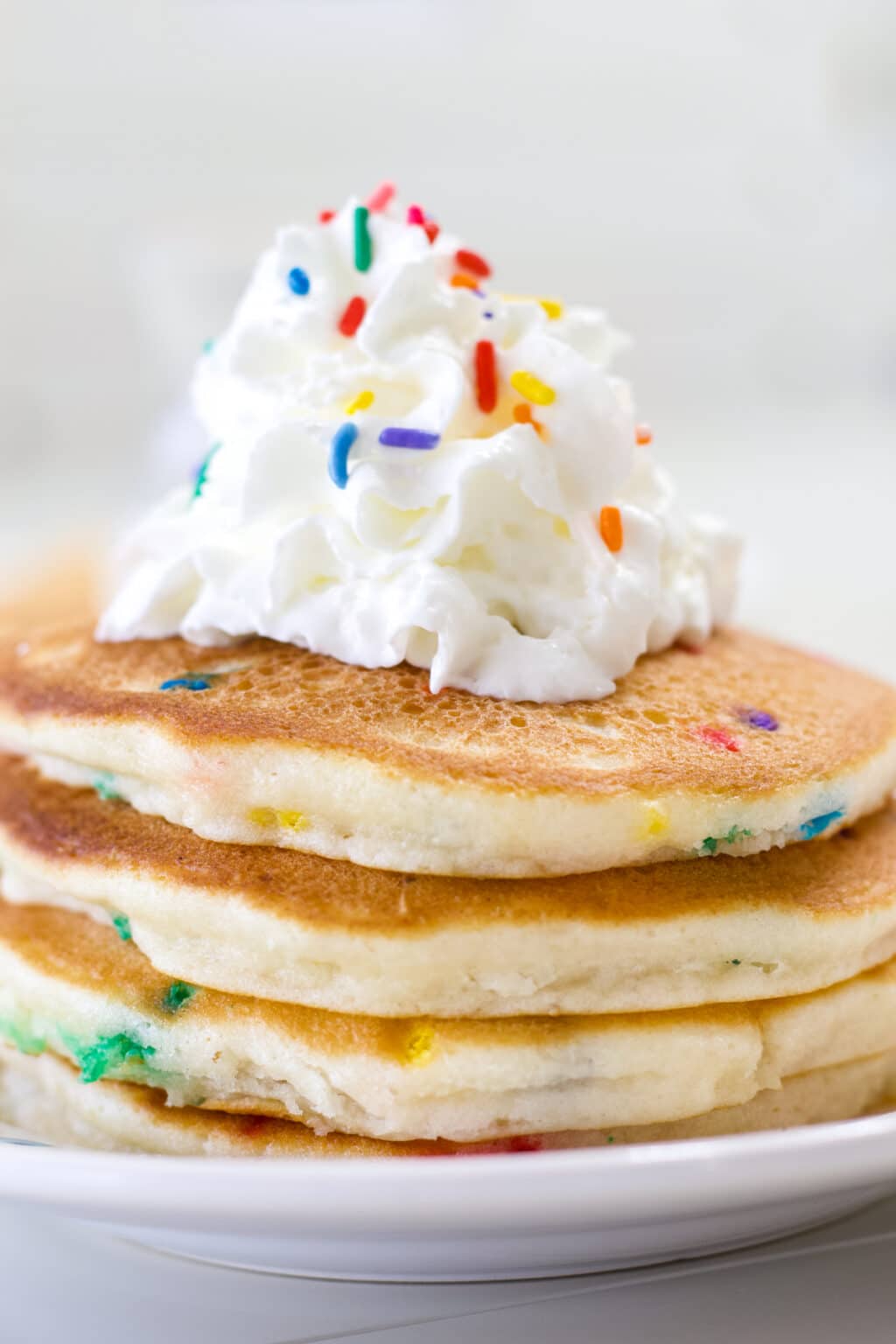 Funfetti Cake Mix Pancakes - Mindy's Cooking Obsession