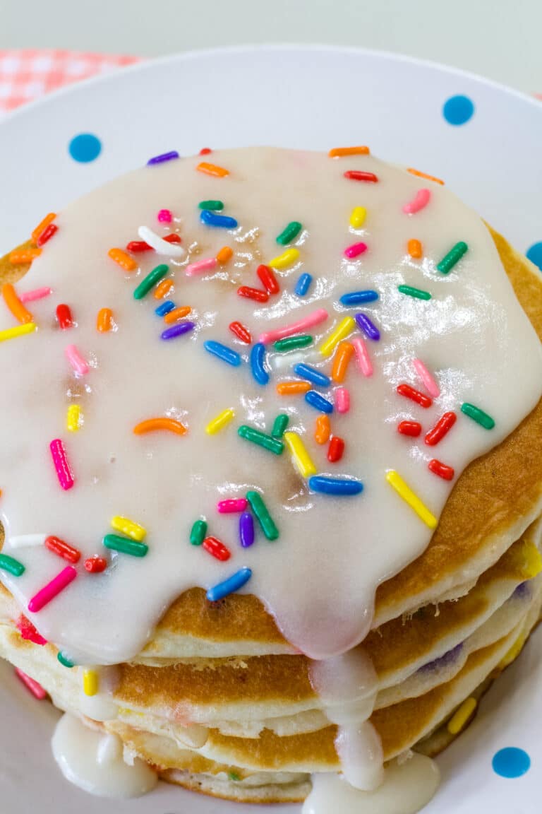 Funfetti Cake Mix Pancakes - Mindy's Cooking Obsession