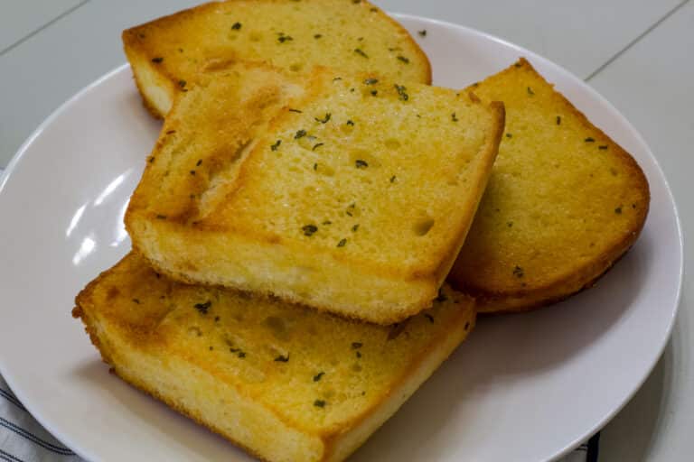 Air Fryer Frozen Garlic Bread - Mindy's Cooking Obsession