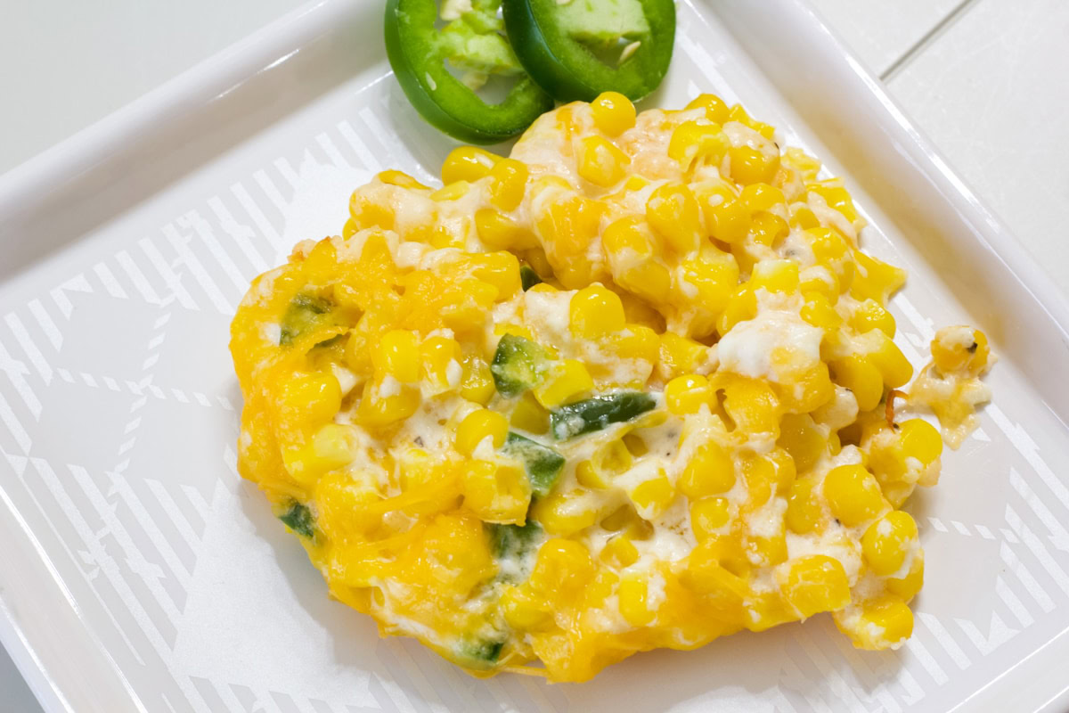 Corn With Cream Cheese And Jalapenos