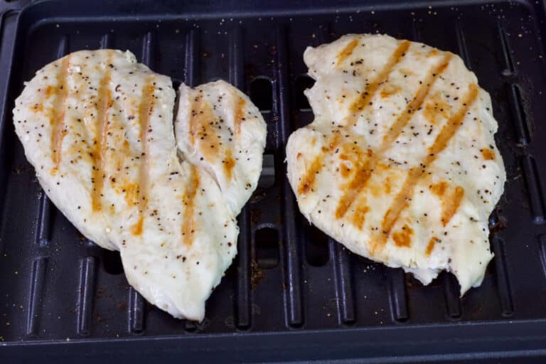 Chicken Breast on George Foreman Grill - Mindy's Cooking Obsession
