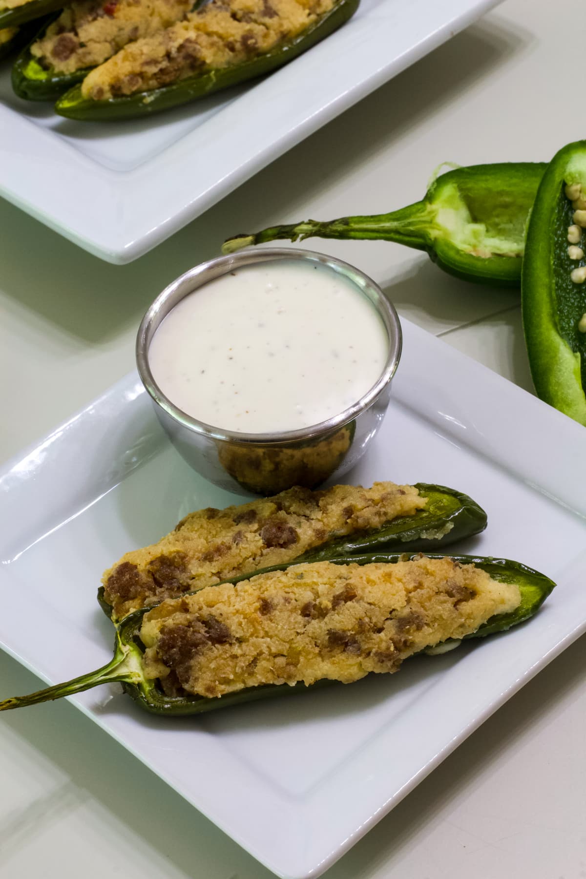 Stuffed Jalapenos Recipe (cream cheese and sausage)