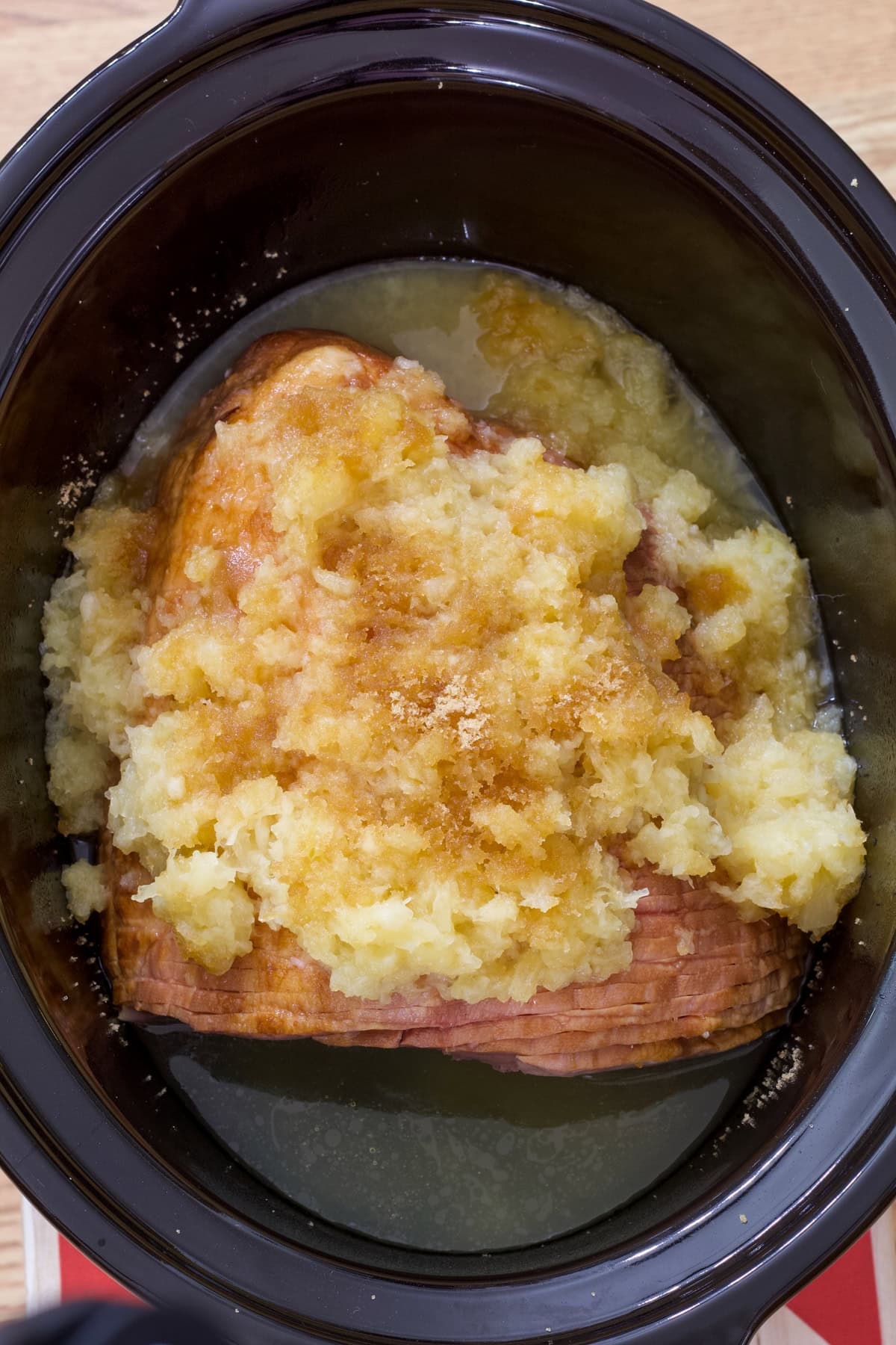 3-ingredient Crockpot Ham - Mindy's Cooking Obsession