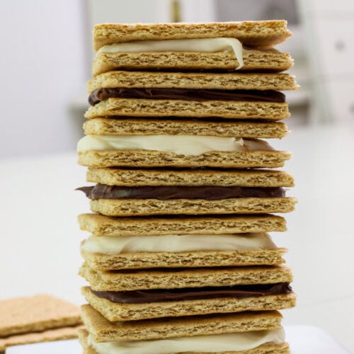 Graham Cracker Sandwich Cookies - Mindy's Cooking Obsession