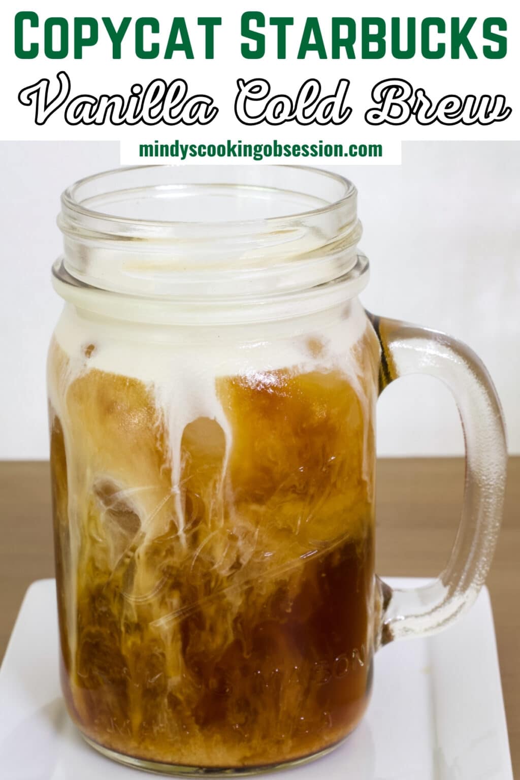 Starbucks Vanilla Sweet Cream Cold Brew - Mindy's Cooking Obsession