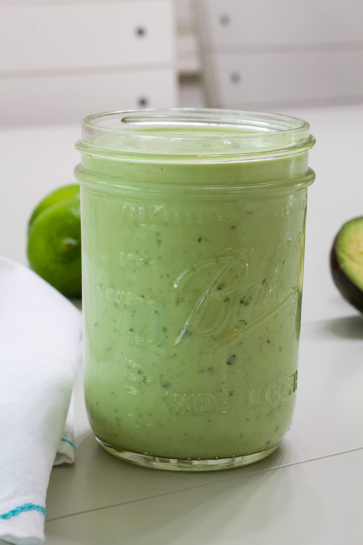 Avocado Lime Ranch Dressing - Mindy's Cooking Obsession