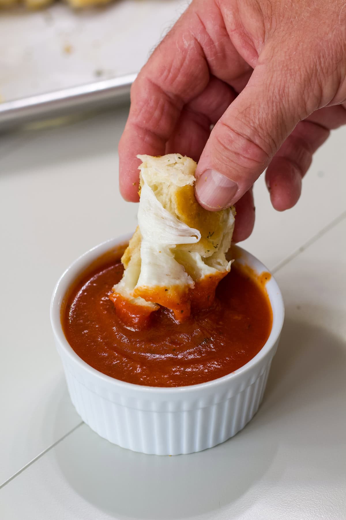 Cheesy Pull Apart Christmas Tree Bread Mindy S Cooking Obsession