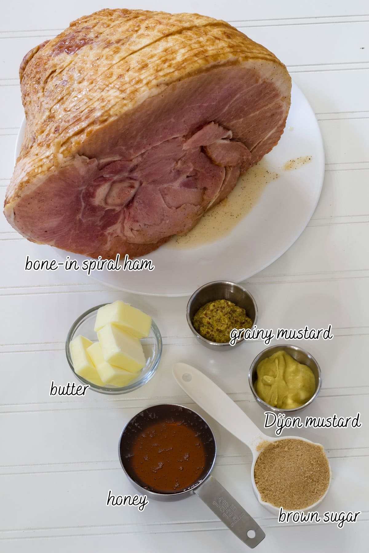 Honey Mustard Glazed Ham - Mindy's Cooking Obsession