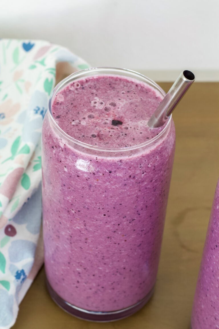 Blueberry Beet Smoothie - Mindy's Cooking Obsession