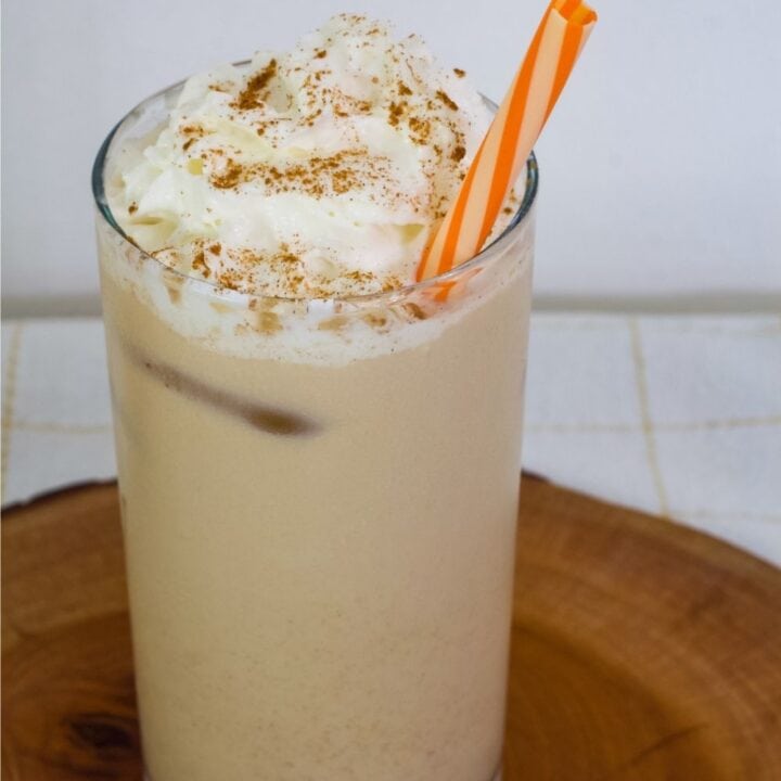 Iced Pumpkin Spice Latte - Mindy's Cooking Obsession