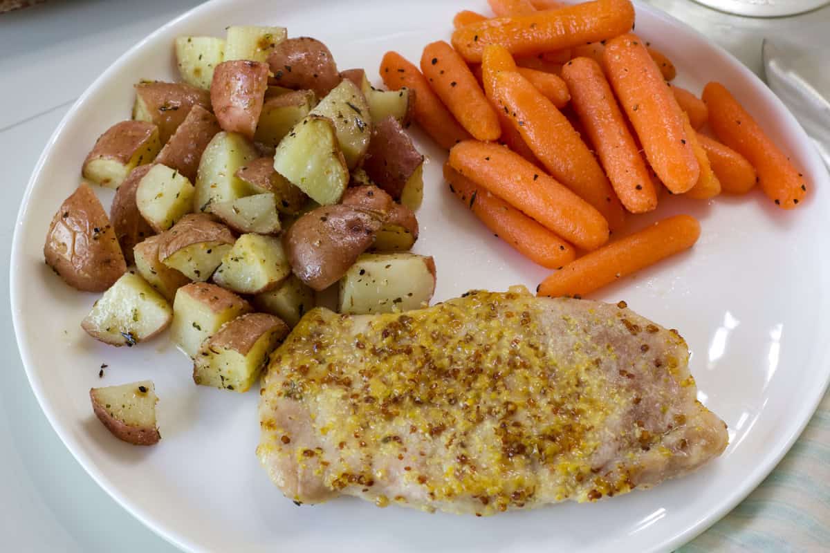 Pork Chop Sheet Pan Dinner - Mindy's Cooking Obsession