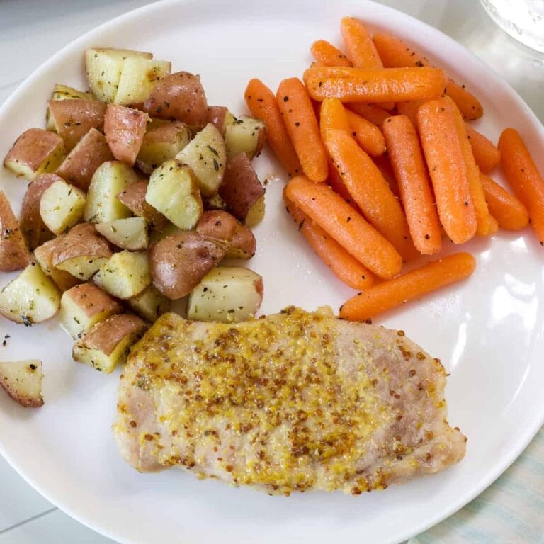 Pork Chop Sheet Pan Dinner - Mindy's Cooking Obsession