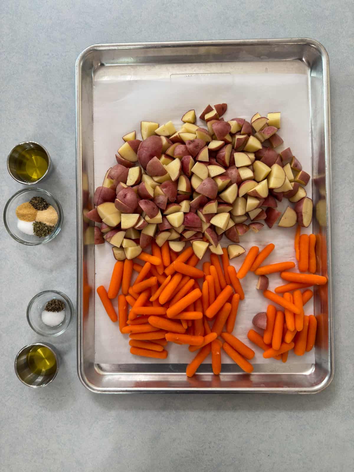 Pork Chop Sheet Pan Dinner - Mindy's Cooking Obsession