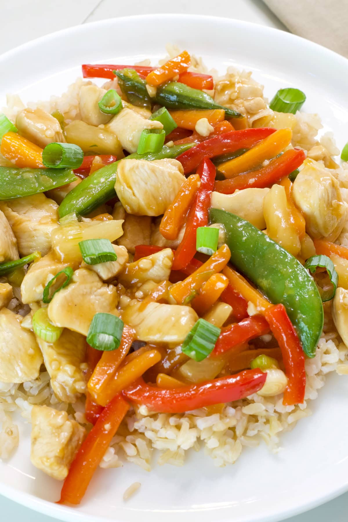 Easy Pineapple Chicken Stir Fry (Ready in 30 Minutes) - Mindy's Cooking ...